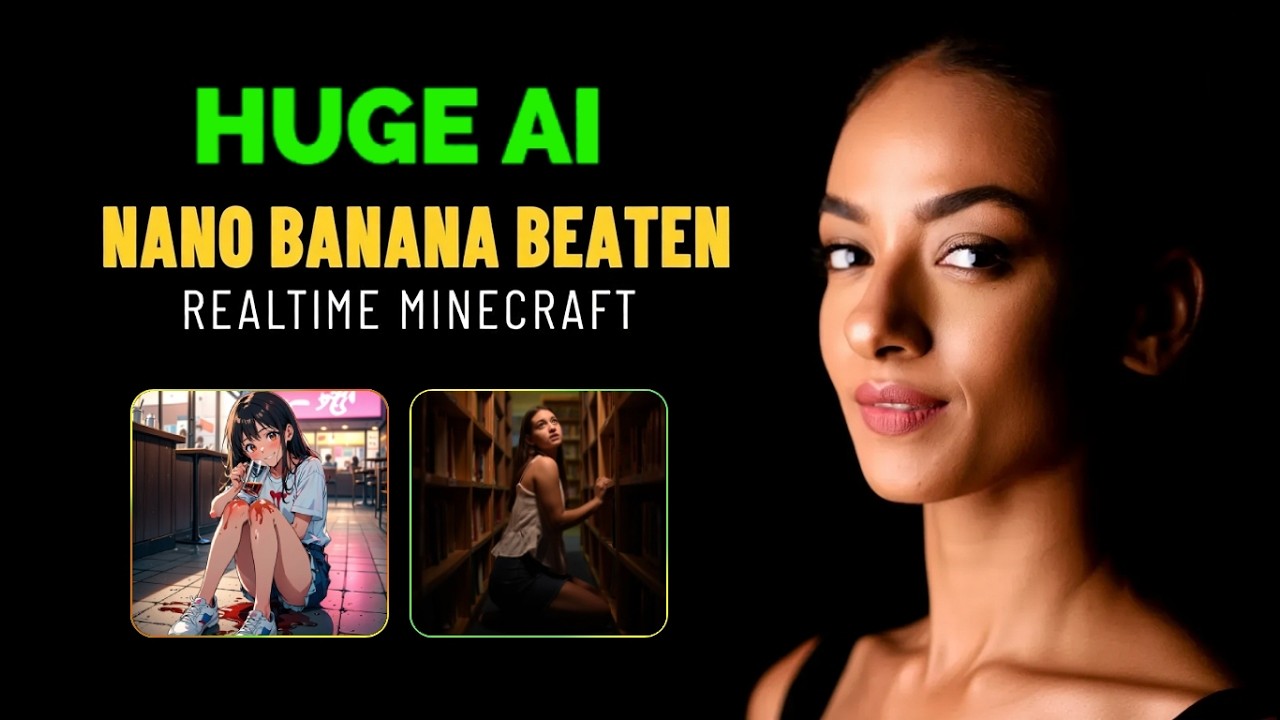 This New AI BEATS NanoBanana, Grok Fast Code, Open-Source LLM, Realtime Minecraft | Huge AI News