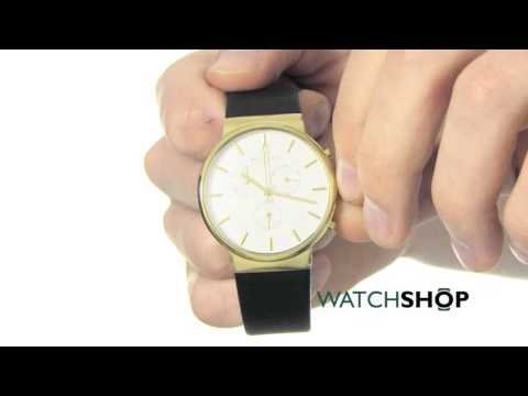 Skagen Ancher-raffineret kronografur til mænd (SKW6143)