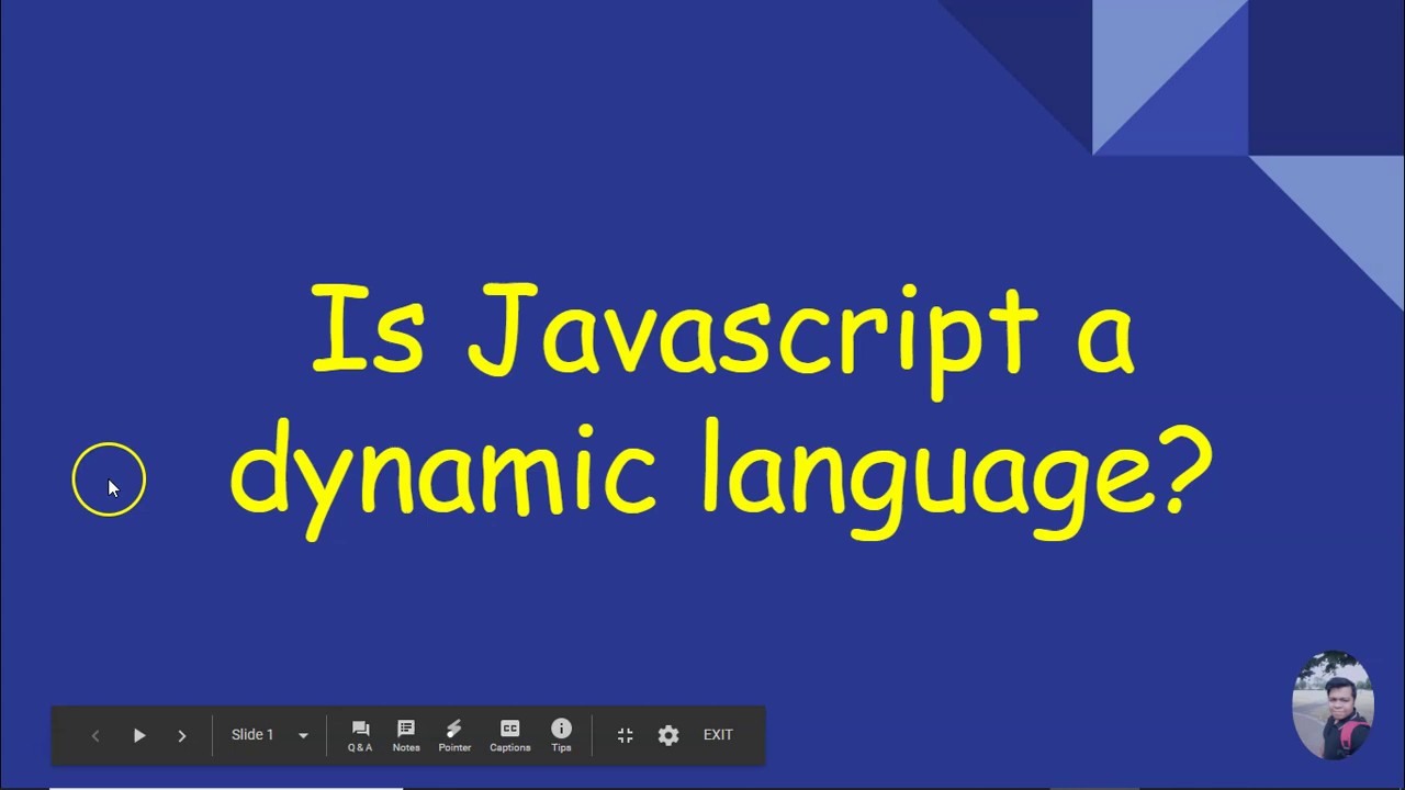 Is Javascript a dynamic language?