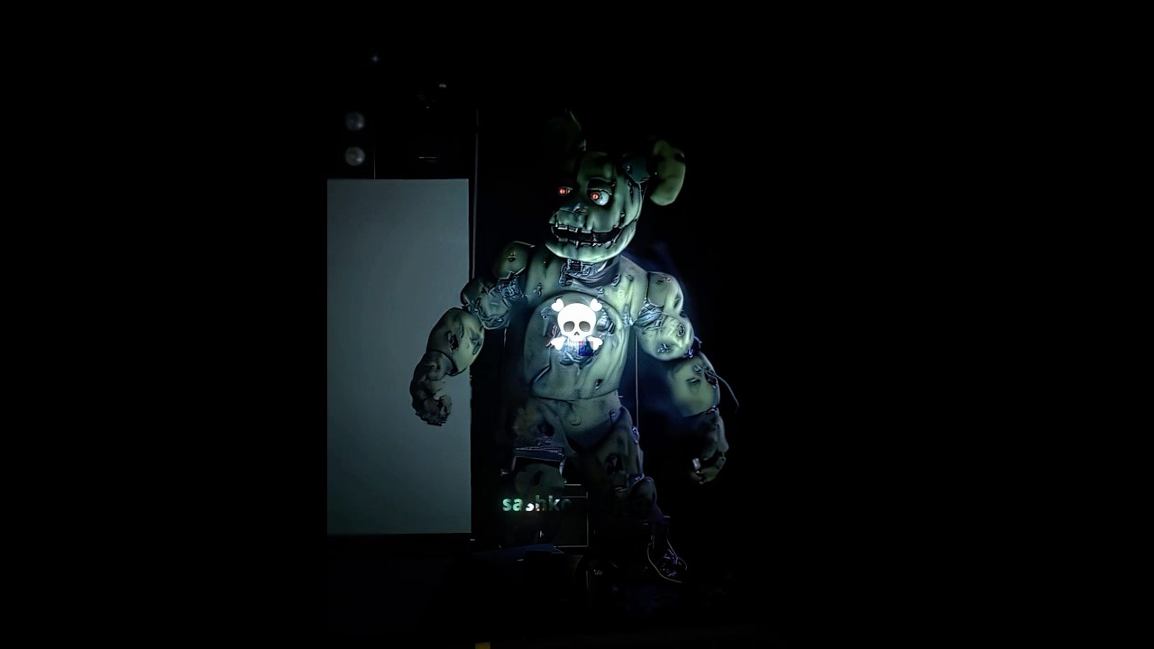 it doesn’t look like cosplay ☠️ | #springtrap #cosplay #edit #cold #fivenightsatfreddy #shorts