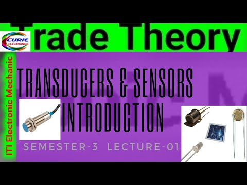 INTRODUCTION TO SENSORS & TRANSDUCERS