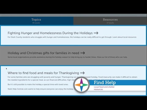 Where to Find Holiday Resources in Stark County, Ohio | Stark Help Central