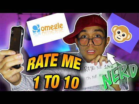 NERDY Talk to Strangers MONKEY APP/Omegle - RATE ME 1 to 10
