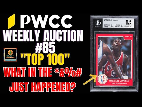 Top 100 Sales - PWCC Weekly Auction #85 - 2 More MJ Record Prices OBLITERATED!
