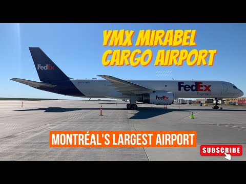 Montreal's Mirabel Airport Canada's largest airport Montreal