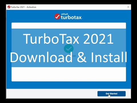 TurboTax 2021 - How to Download and Install