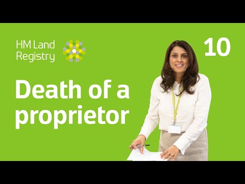 Top 10 Tips 10: Death of a Proprietor