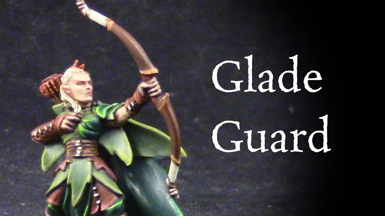 How to paint Glade Guard Wood Elves
