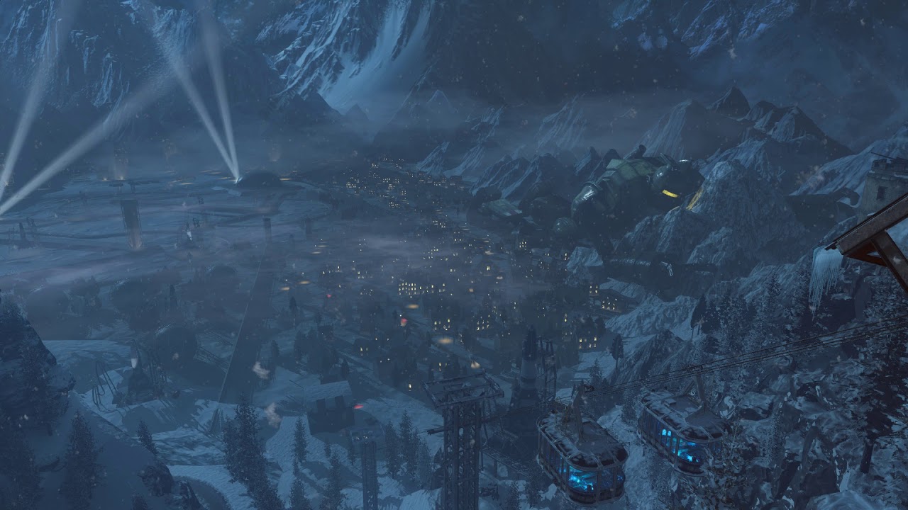 COD Zombies: Der Eisendrache Animated Wallpaper - City