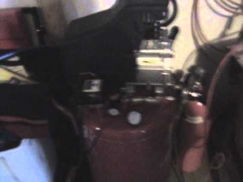 How to connect 2 air compressors together