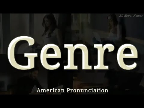 Genre: Pronunciation, Meaning, and Usage in Sentences (American English)