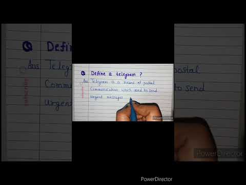 define a telegram(what is telegram)#arintelligentkids
