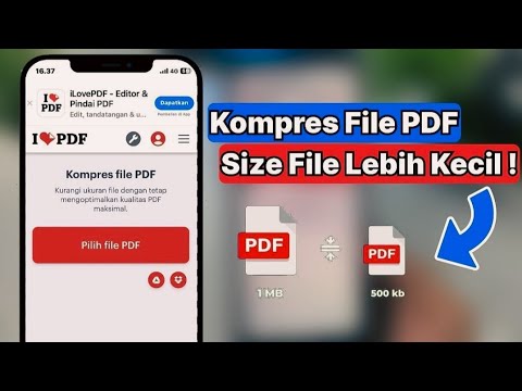 Cara Kompres File PDF | Di Bawah 1MB