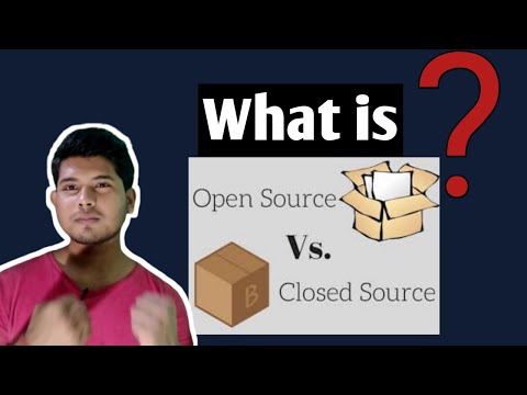 What is Open source software and close source software |open source vs close source software|(hindi)