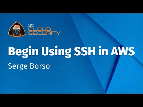 Begin Using SSH in AWS