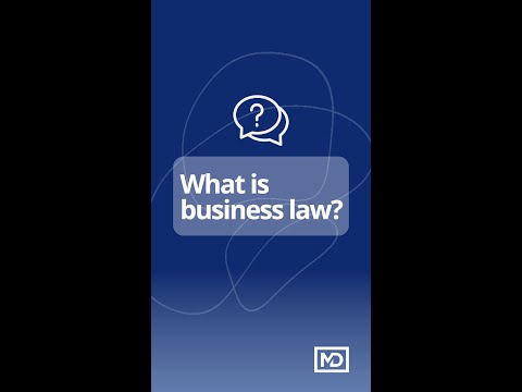 #AMA - What is #businesslaw?