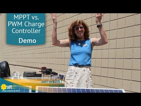 Comparing MPPT vs PWM charge controllers with a 24V panel and 12V battery