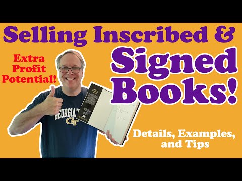 Selling Signed and Inscribed Books- Types, Details, Examples, and Tips for Finding Them