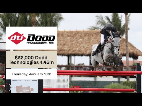 Watch the $32,000 Dodd Technologies Inc CSI3* 1.45m
