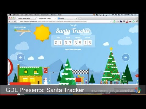 GDL Presents: Santa Tracker Chrome