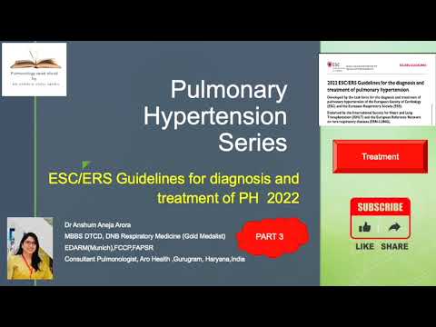 Pulmonary Hypertension Series : Treatment Part 3 Ver1