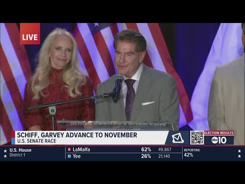Election Results 2024 | Adam Schiff, Steve Garvey to clash in November - California US Senate