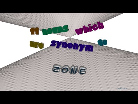 zone - 13 nouns synonym of zone (sentence examples)