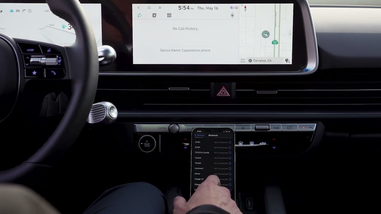 2024 Hyundai Ioniq 6 - Connecting Bluetooth Device