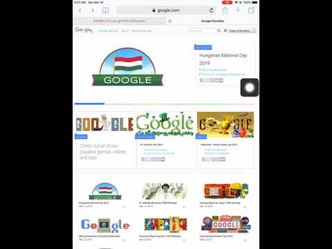 St. Patrick's Day 2019 by google doodle