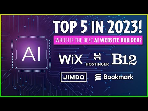 5 Best AI Website Builders in 2023 | Build a Website in a Minute! 🏗️