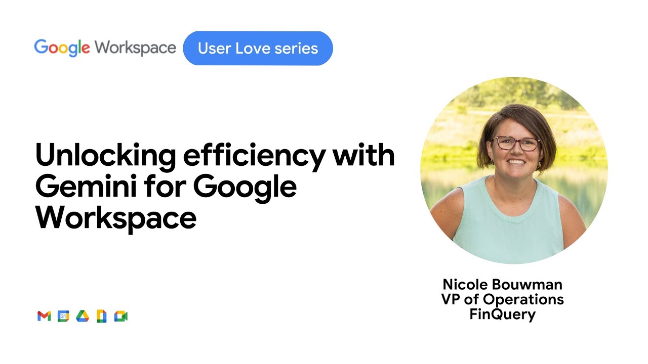 Unlocking efficiency with Gemini for Google Workspace