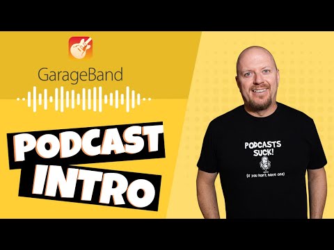 Create Podcast Intro with GarageBand