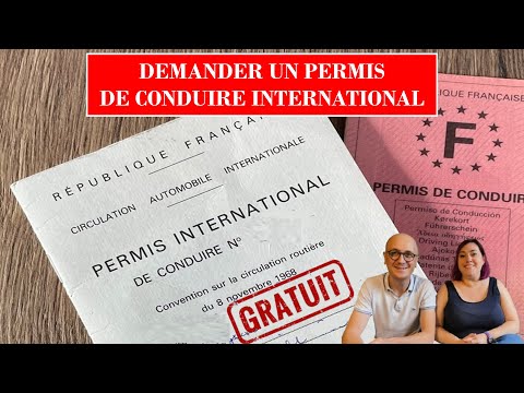 Demande de permis de conduire international (PCI) - En ligne et gratuit - Tutoriel