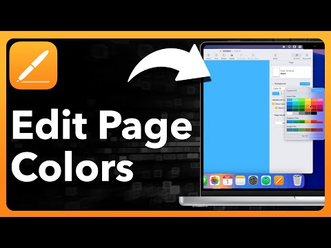 How To Change Background Color In Pages On Mac
