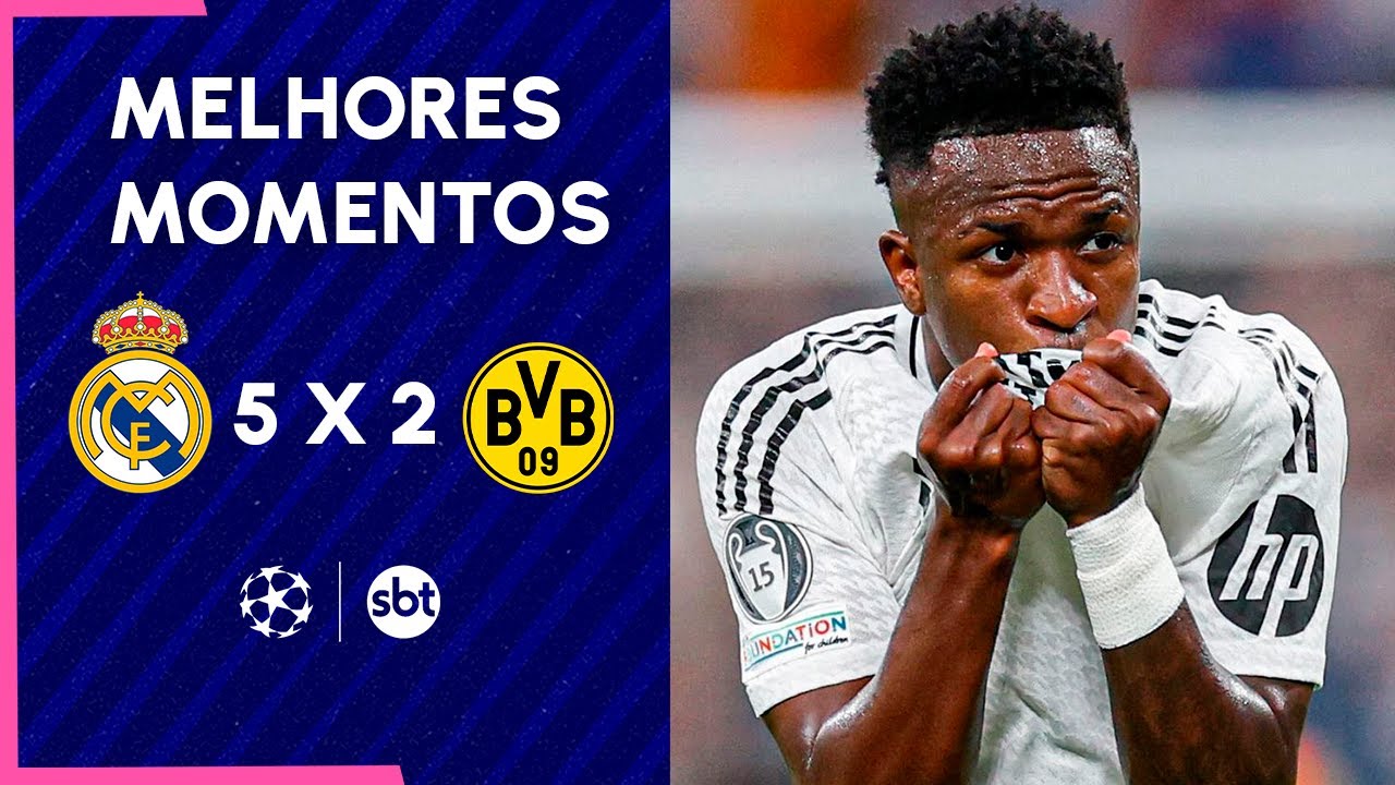 SBT Sports | Vini Jr marca hat-trick e garante virada histórica do Real ...