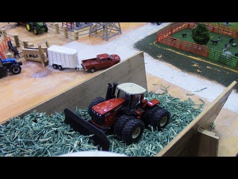 Peter Jordon's Model Farm at the 2018 St. Louis Farm Toy Show