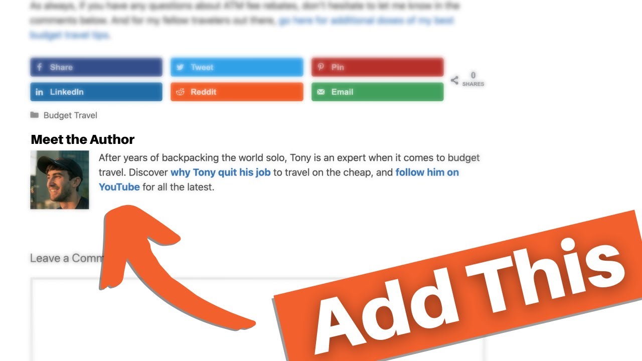 How to Add an Author Bio Box with GeneratePress Hooks (no plugin needed)