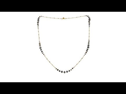 Rarities Gem Rondelle Beaded 40" Necklace