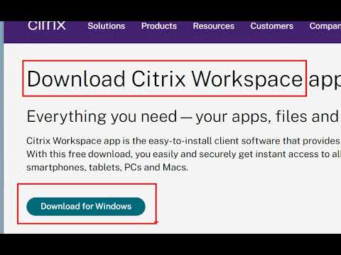 How to Install the Citrix Workspace App 2202.