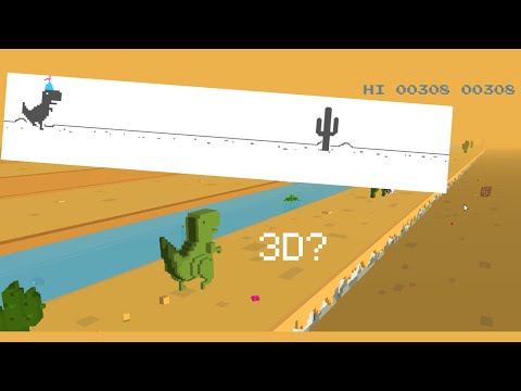 I Played The 3d Version of Chrome Dino