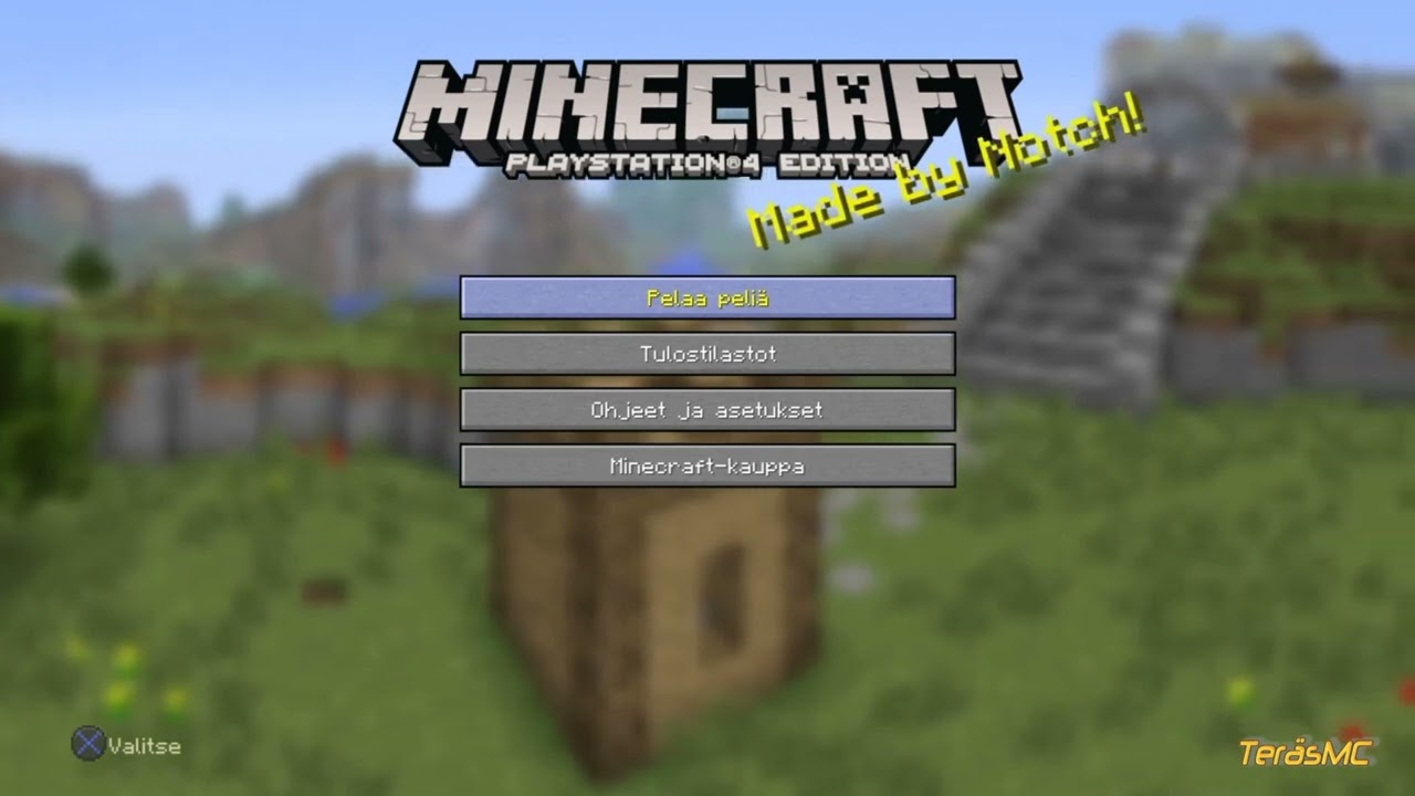 Minecraft Made by Notch! Splash Text