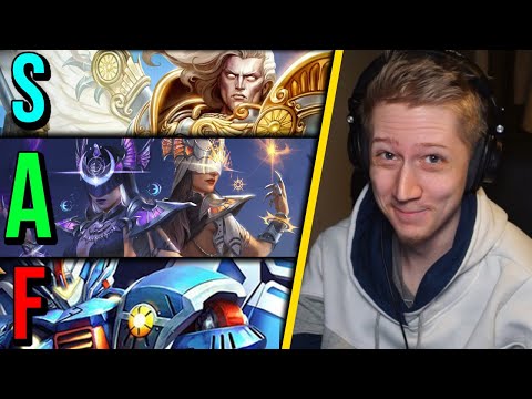 The S-F Tier 5 Skin Tierlist! (1000% OBJECTIVE) | SMITE