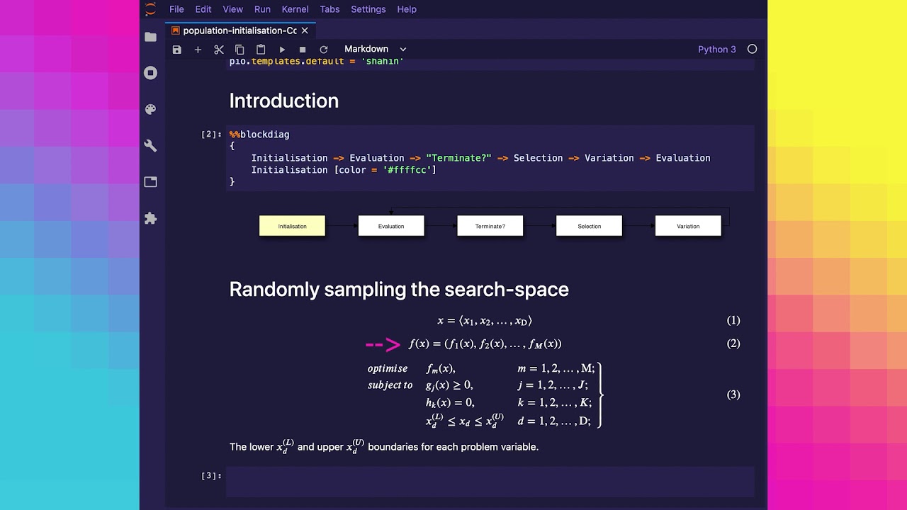 Evolutionary Algorithms - Population Initialisation