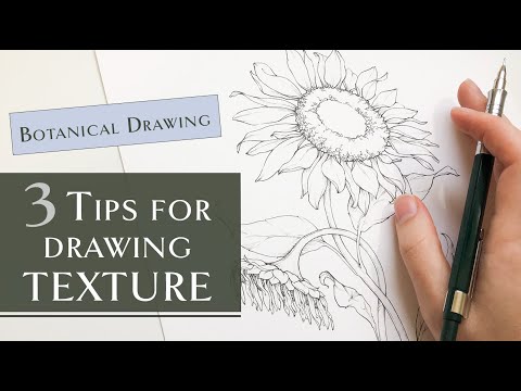 How to Draw realistic TEXTURE—Drawing techniques made easy
