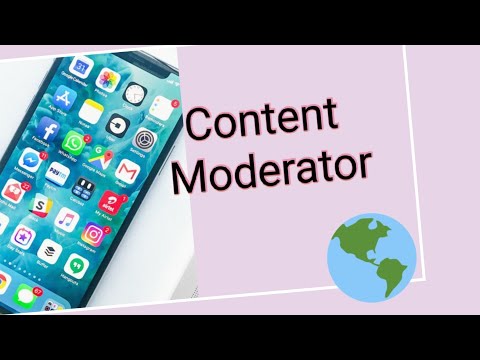 Content moderator ?