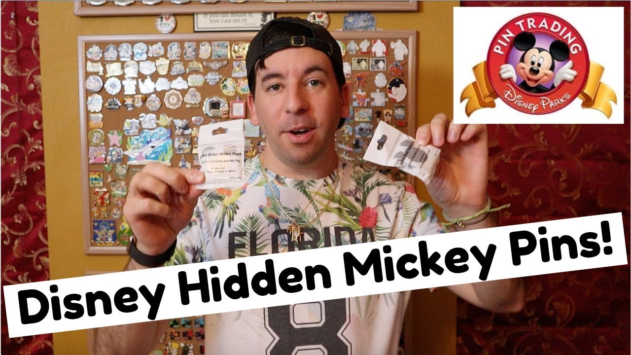 Opening New Disney HIDDEN MICKEY Mystery Pins!