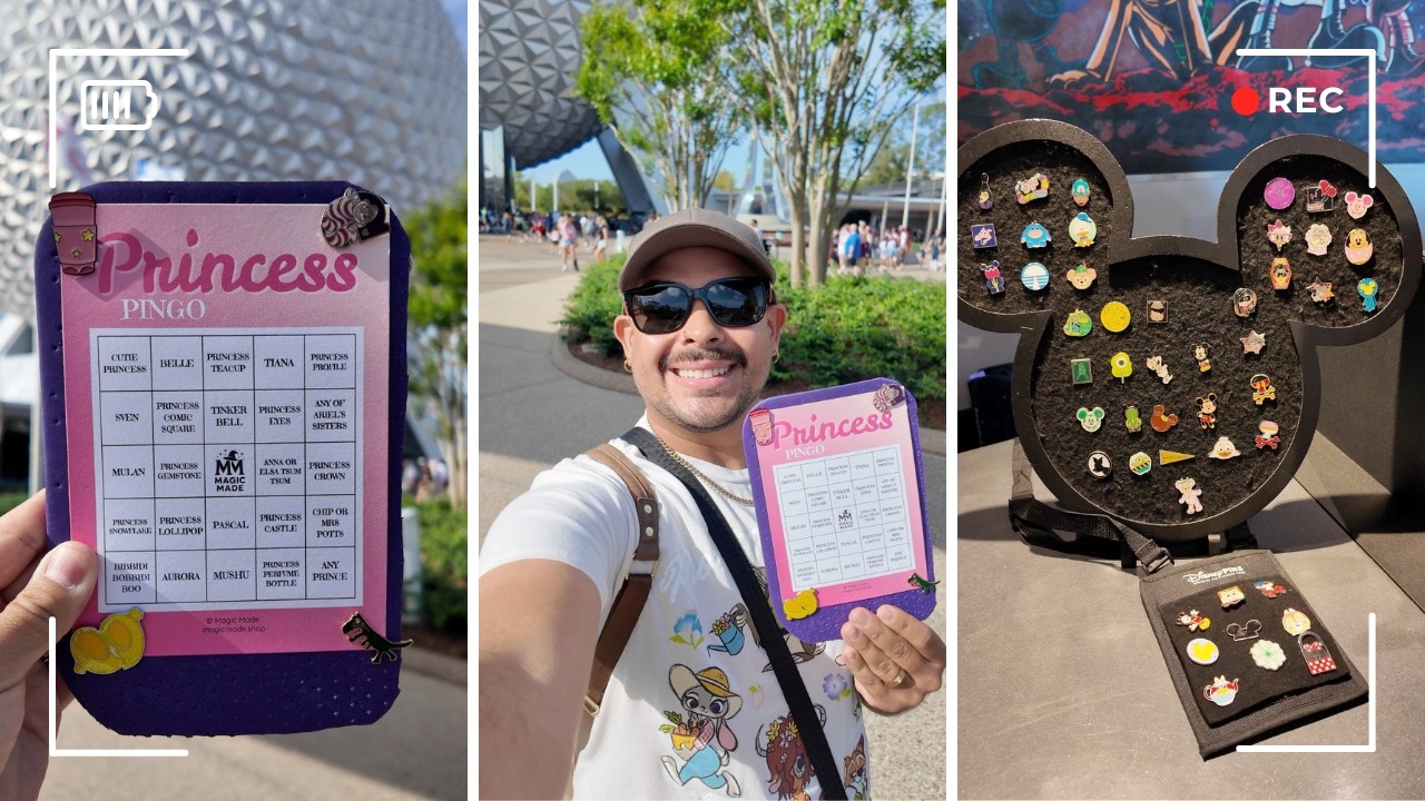 Princess Pin Bingo At EPCOT - April 2026
