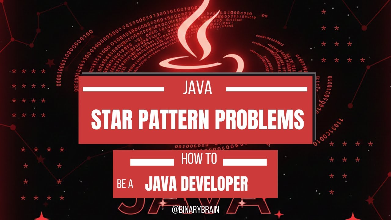 Star Pattern Problem (Part - 2) Using Java ( for loop and while loop programs). explore java series.