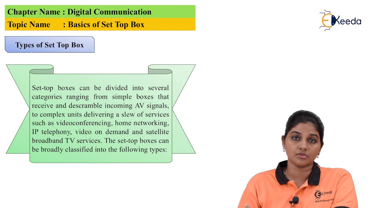 Basic of SET TOP Box | Digital Communication | TV and Video Engineering