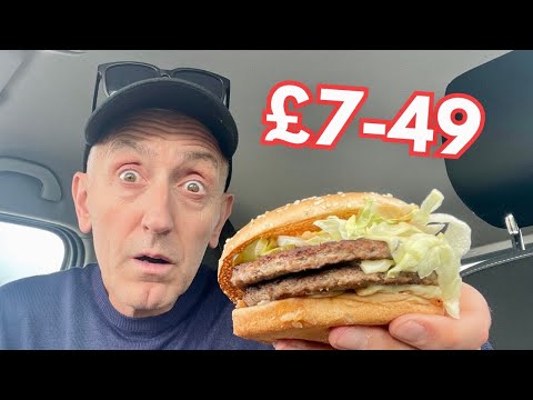 New Big Arch Burger Review From McDonald’s It’s EXPENSIVE!